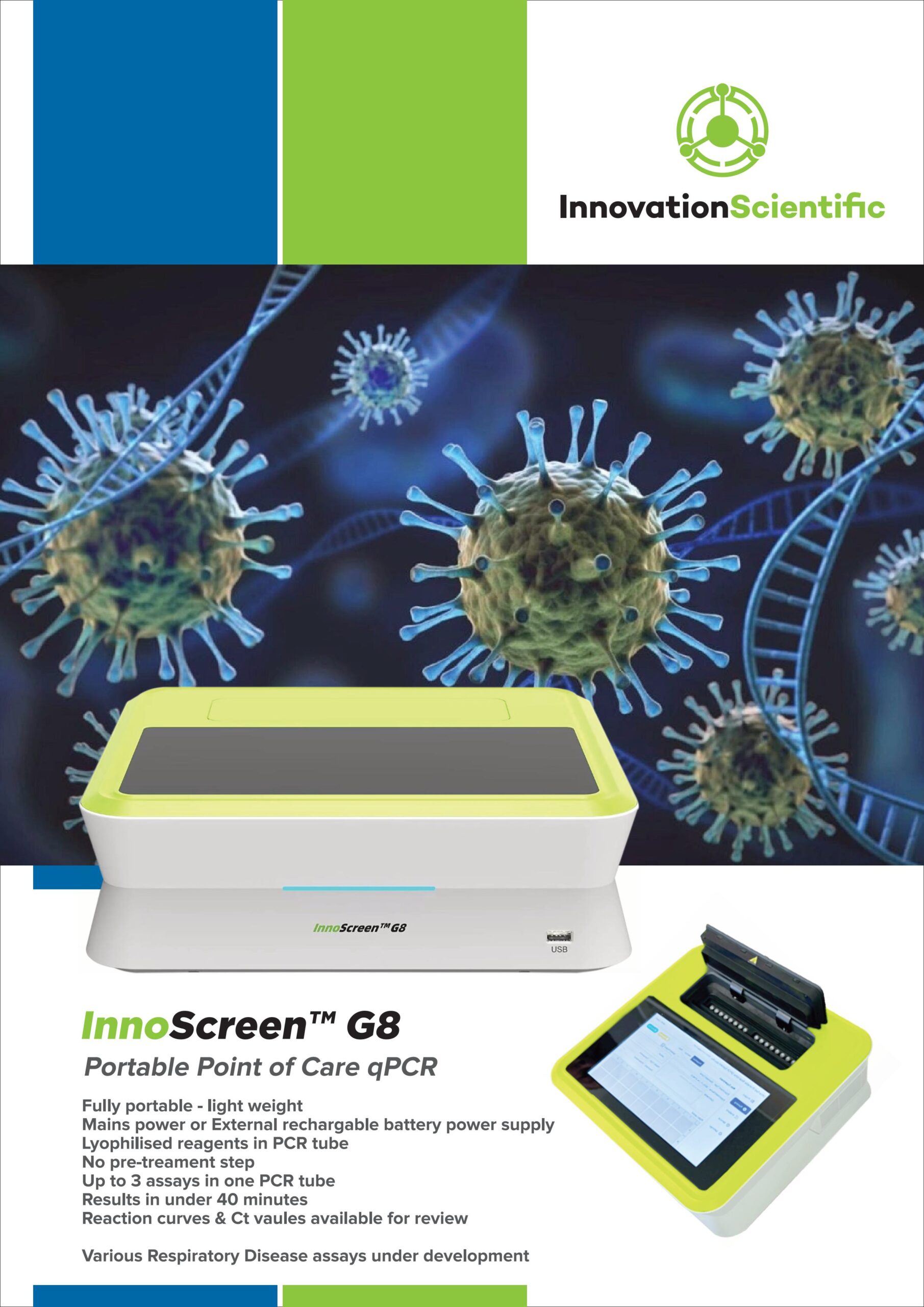 InnoScreen™ G8 qPCR – Innovation Scientific